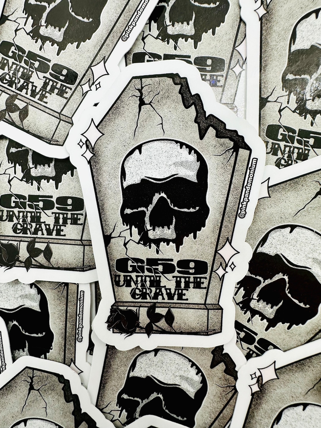 G59 Until the Grave Glossy Vinyl Sticker - Etsy