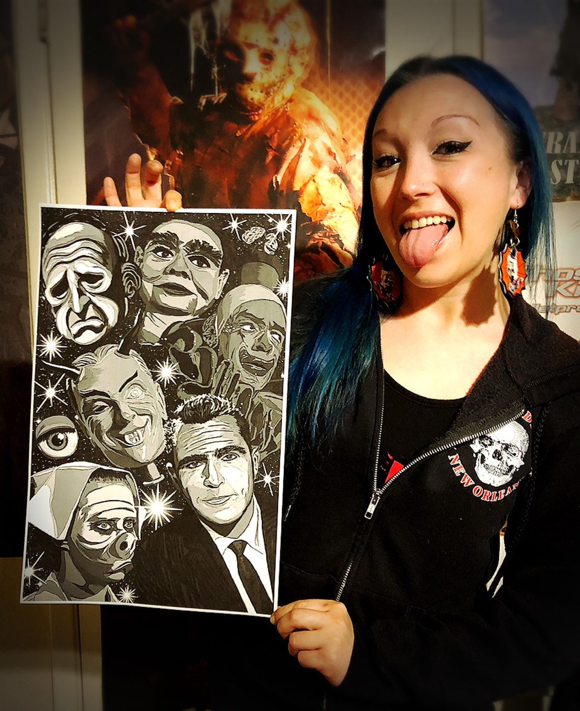 Enter the 5th Dimension 11x17 Poster Print Twilight Zone - Etsy