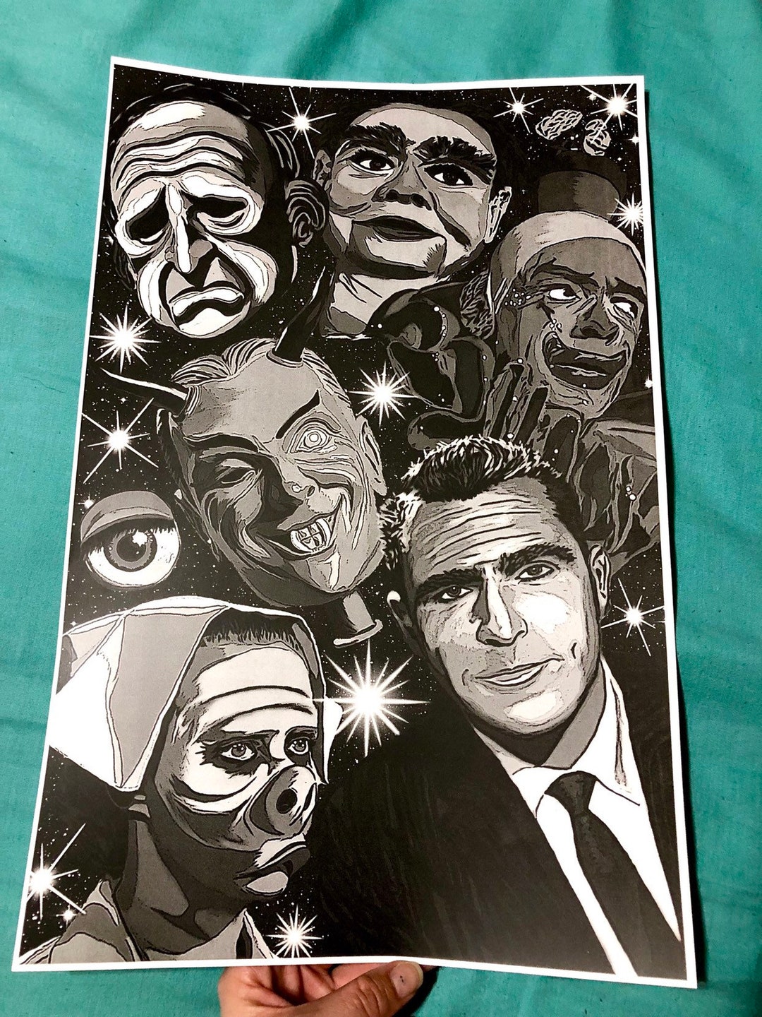 Enter the 5th Dimension 11x17 Poster Print Twilight Zone - Etsy