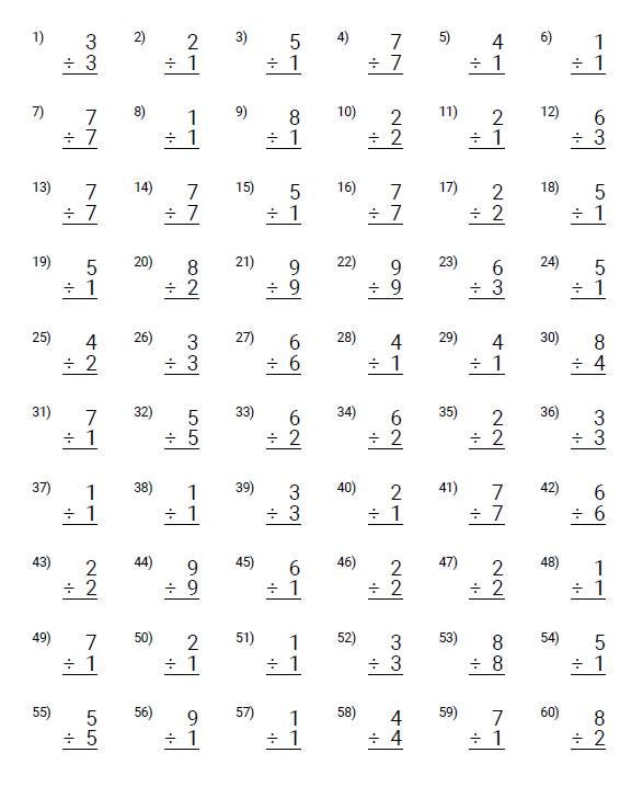 Printable Math Worksheets PDF | 100 Pages | Basic Math Workbook ...