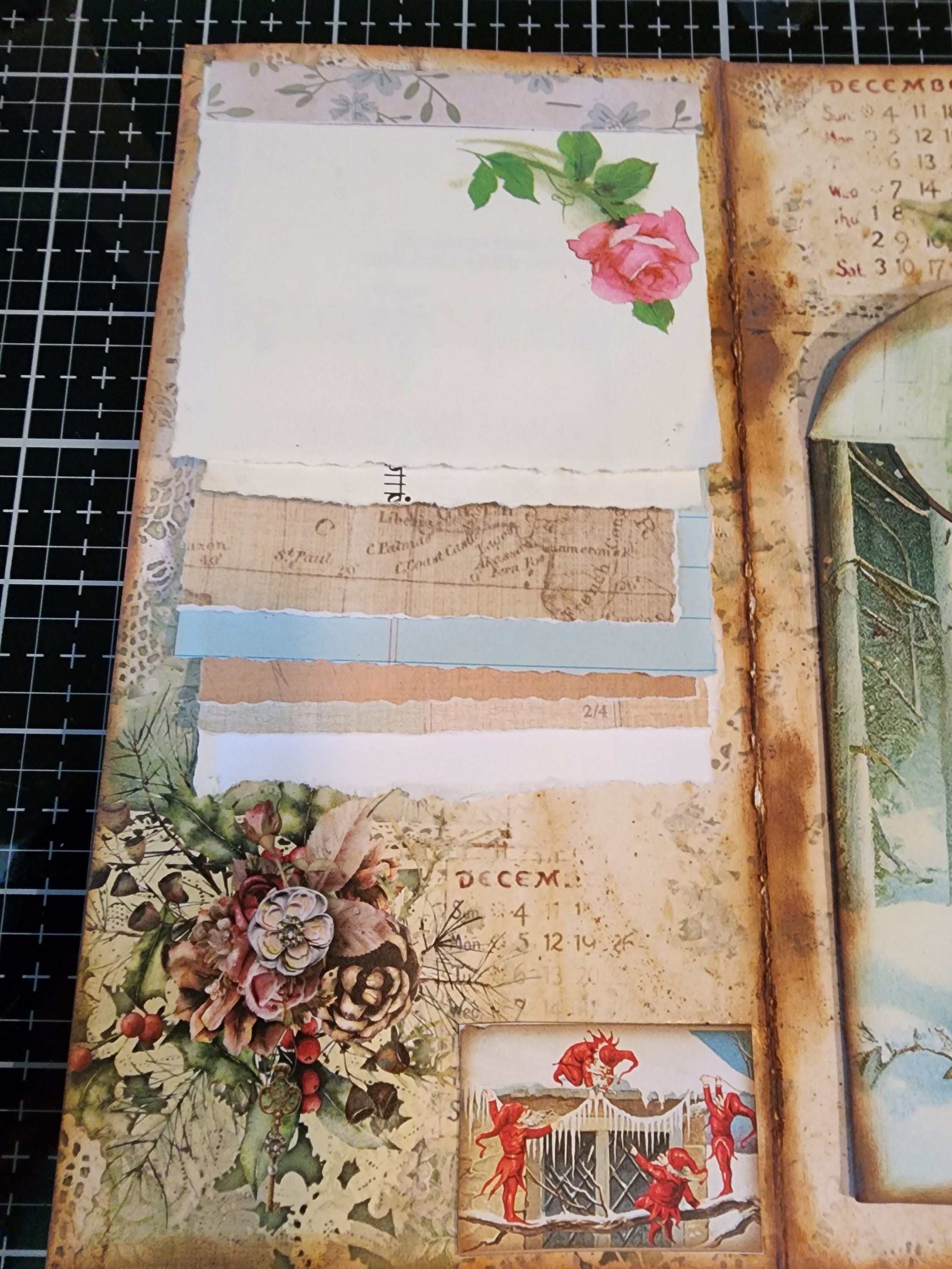 Beautiful Folio With Small Note Pages, Pocket With Tag Use in Your ...