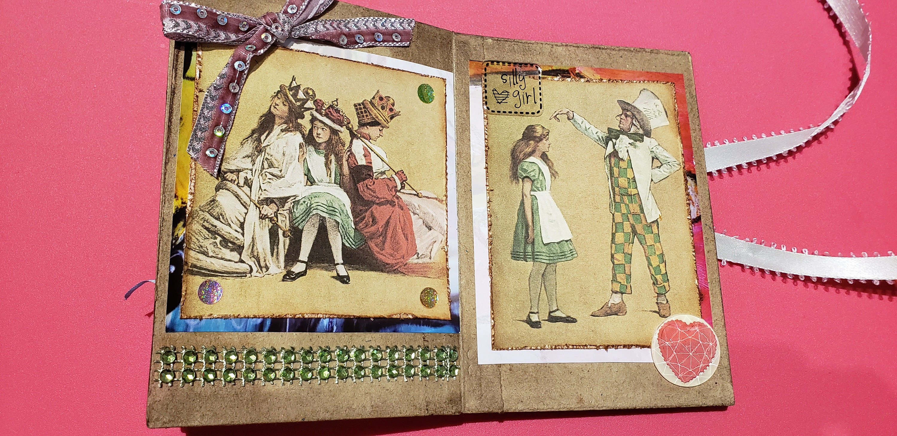 Alice in Wonderland Tiny Mini Book - Etsy