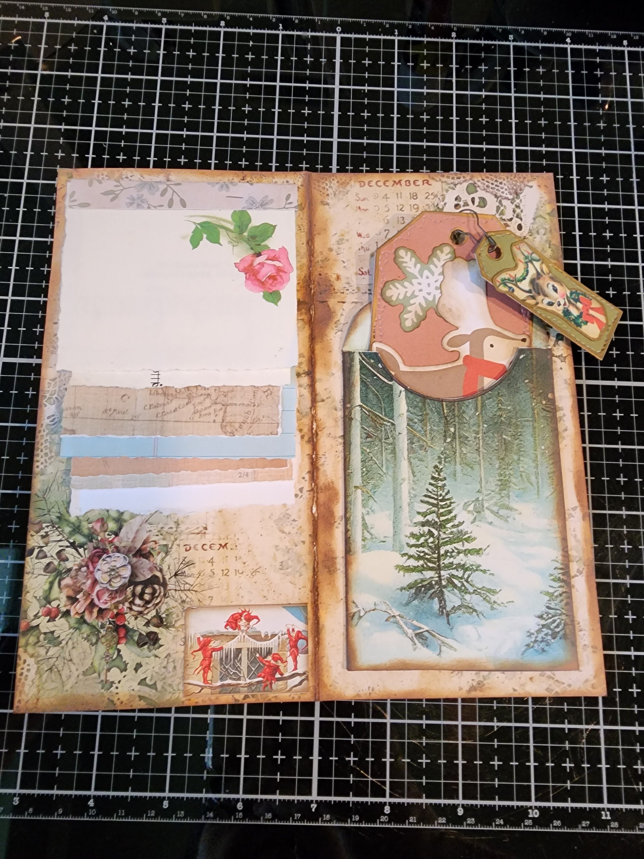 Beautiful Folio With Small Note Pages, Pocket With Tag Use in Your ...