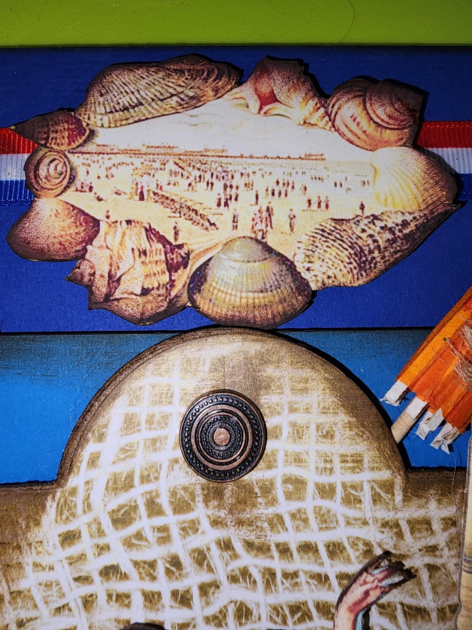 Beach Scenes 3D Handmade One of a Kind 8" X 10" - Ready to Frame. - Etsy