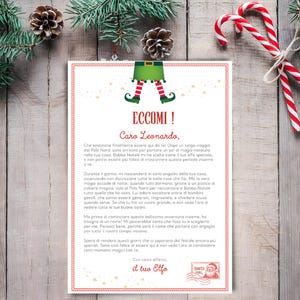 Personalized Christmas Elf Letter, Magic Elf Letter, Personalized Magic ...