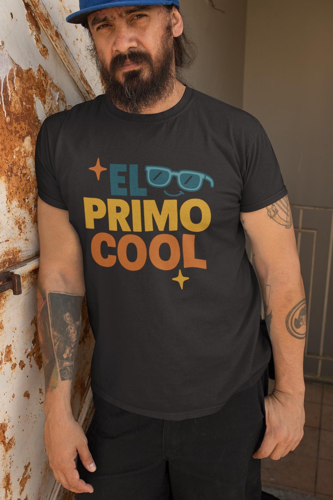 El Primo Cool Shirt | Funny Spanish T-shirt | Latino Gift for Cousin ...