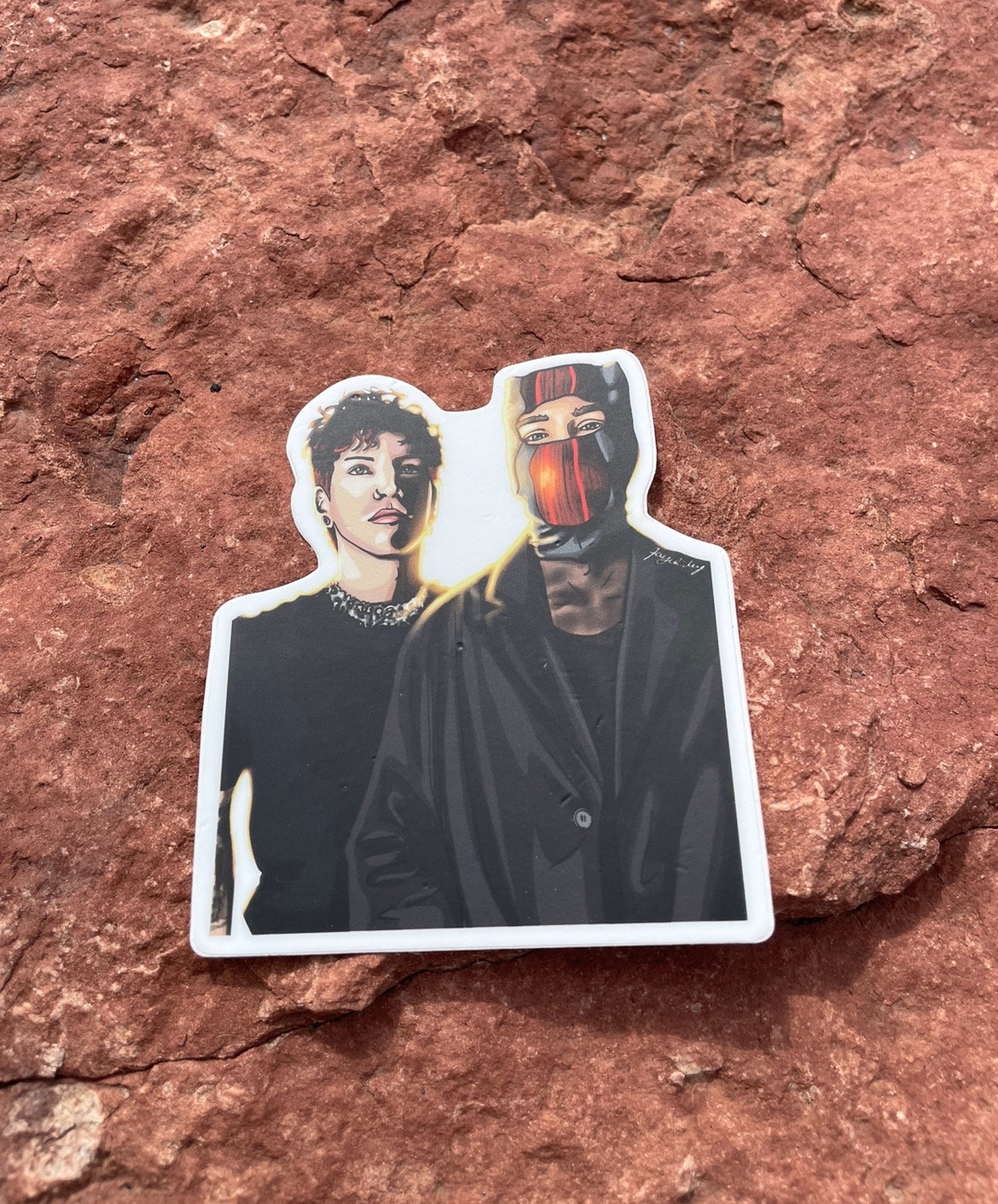 Twenty One Pilots Sticker Music Sticker Vinyl Sticker Water Bottle ...