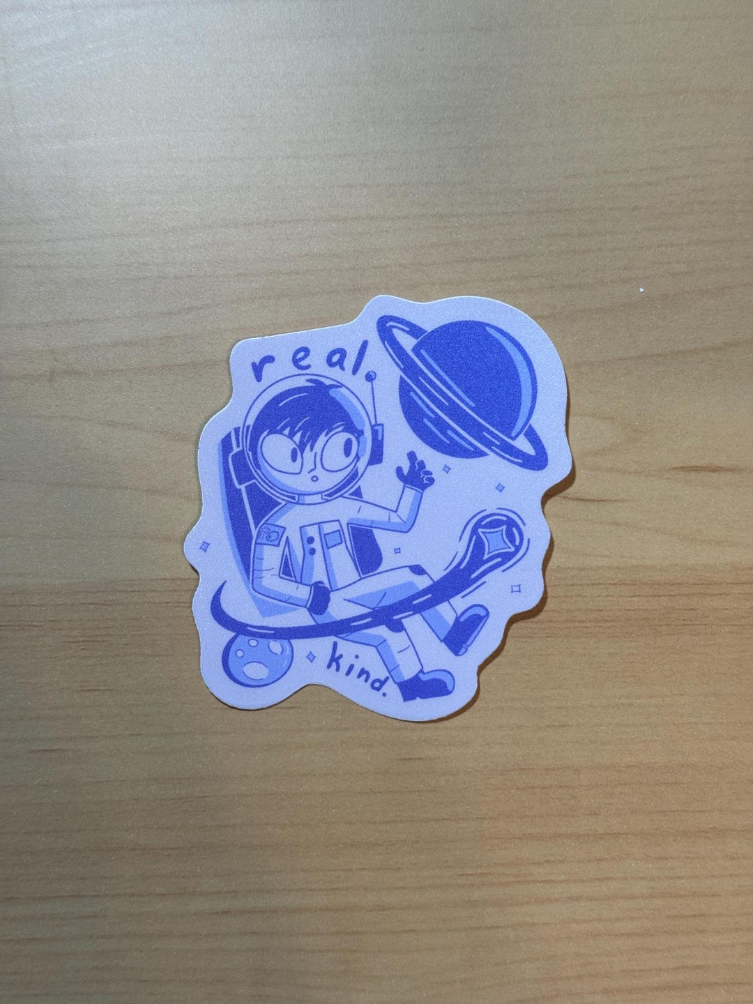 Cartoon Astronaut Vinyl Sticker, Laptop Decal - Etsy