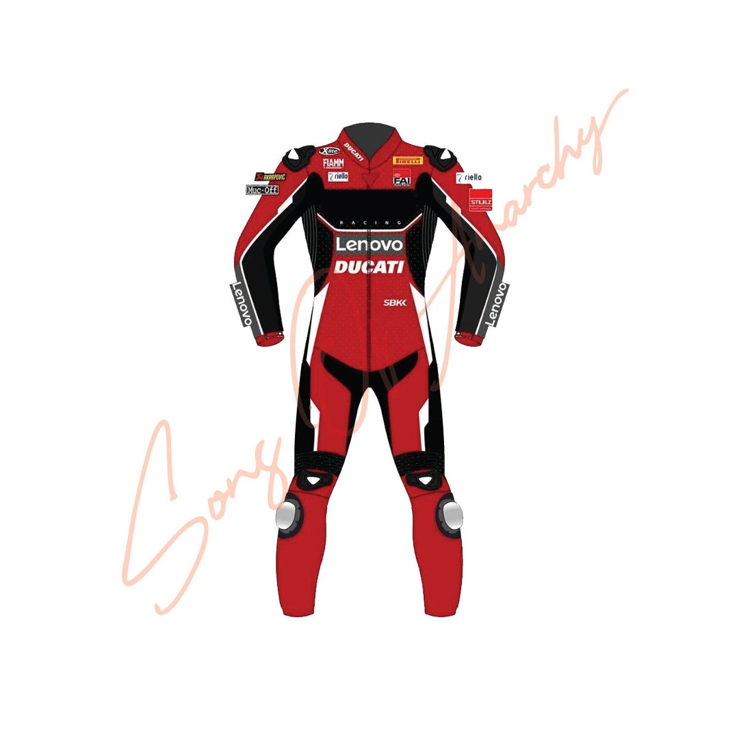 New Ducati One Piece Motorbike Suit Cowhide Leather Full Customized ...