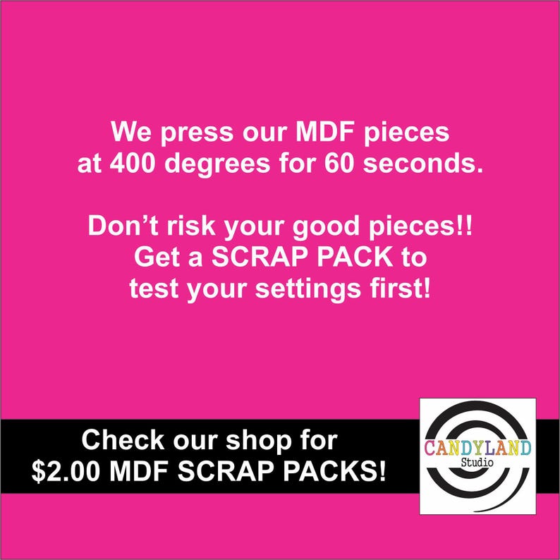 Hall Pass Sublimation Set - 1 Single Sided Board / 4 Double Sided ...