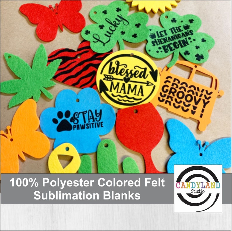 Rectangle 100% Polyester Sublimation Felt Blanks Air - Etsy