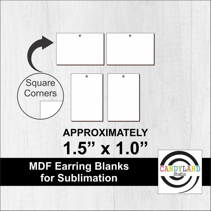 Mdf Rectangle Blanks - Etsy