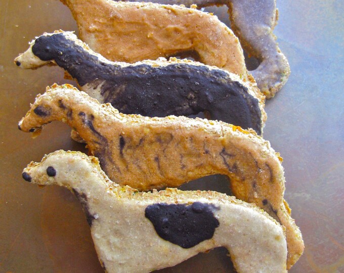 Dogcitybakery's Greyhound Ghost Town Growlers Doggie Cookies - Etsy