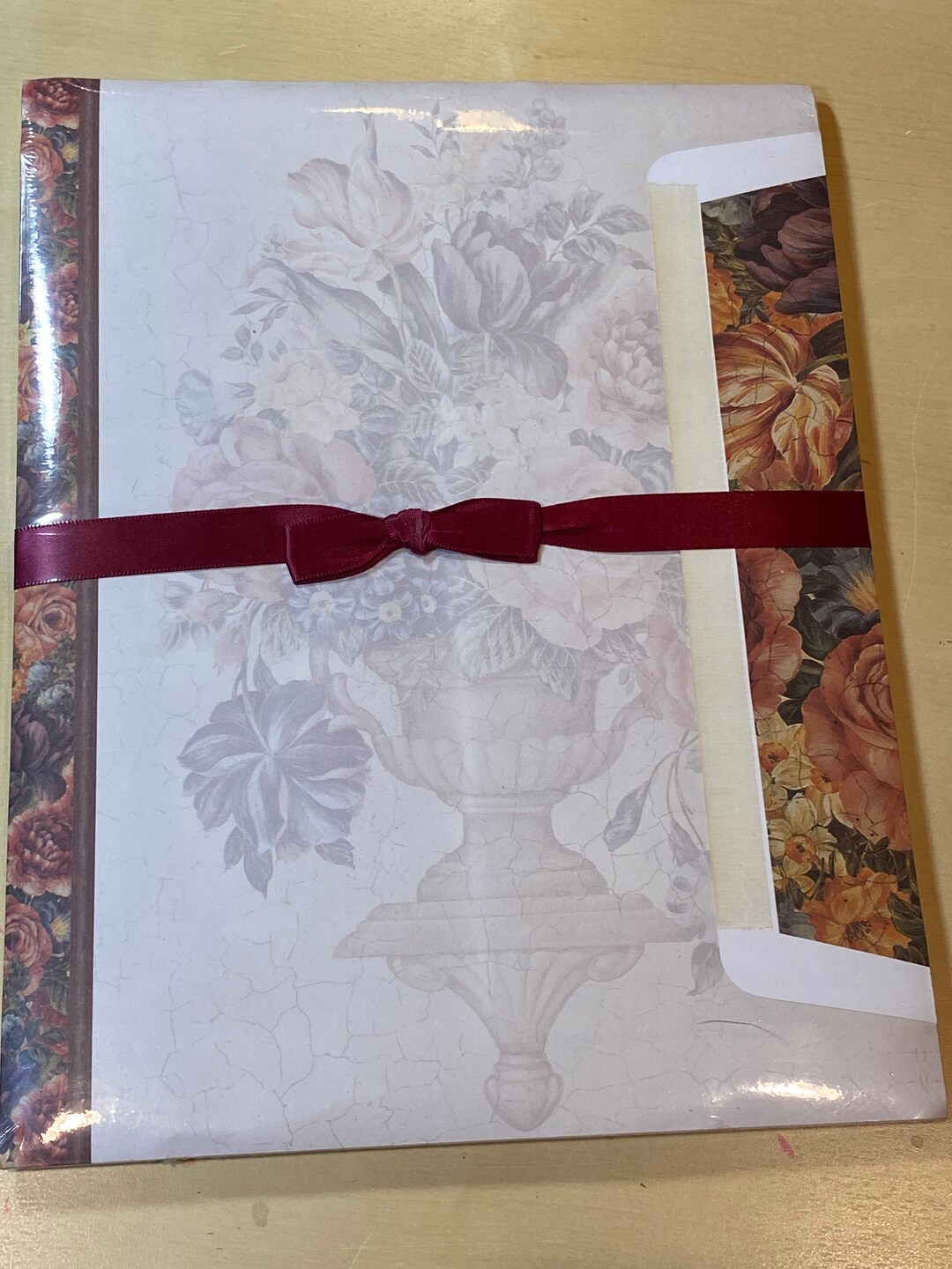 1990s Stationery Set VINTAGE Victorian Floral GIFT SET 99s - Etsy