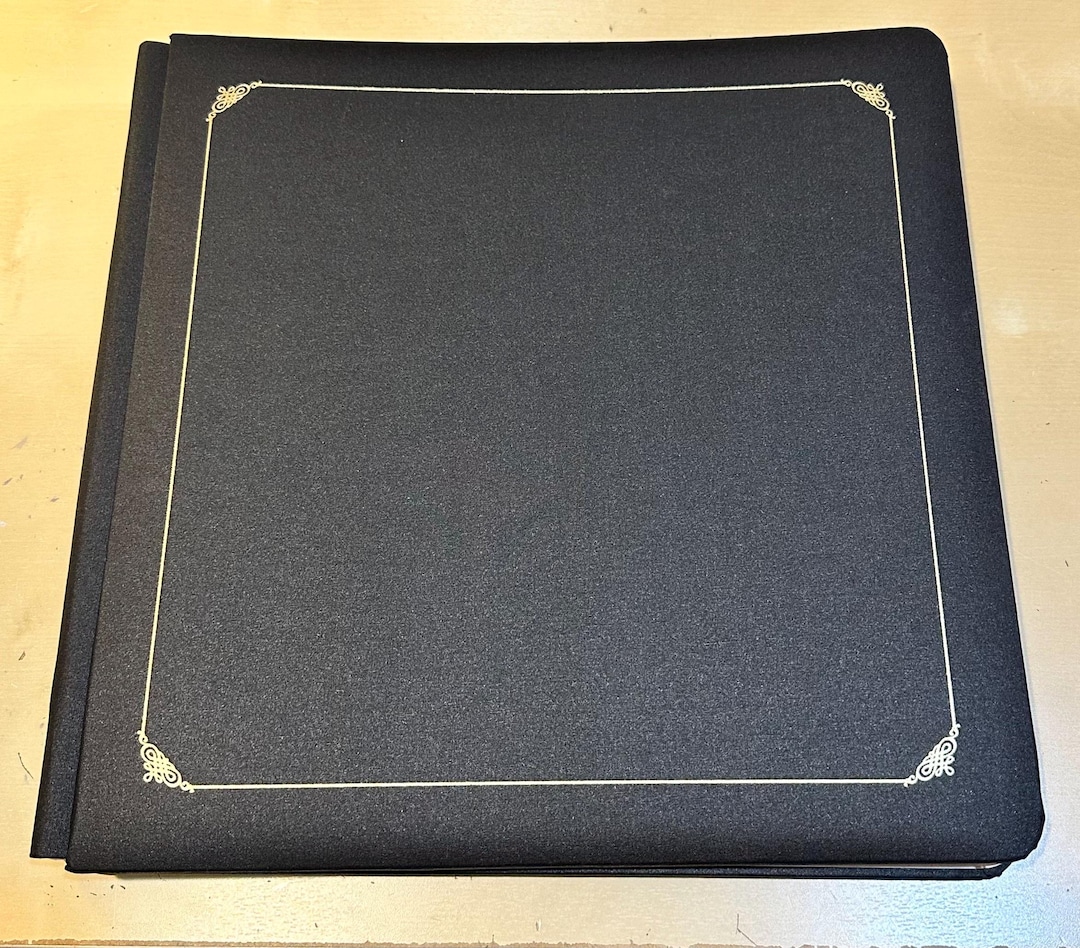 12x12 CREATIVE Memories BLACK Photo Album SCRAPBOOK - Etsy