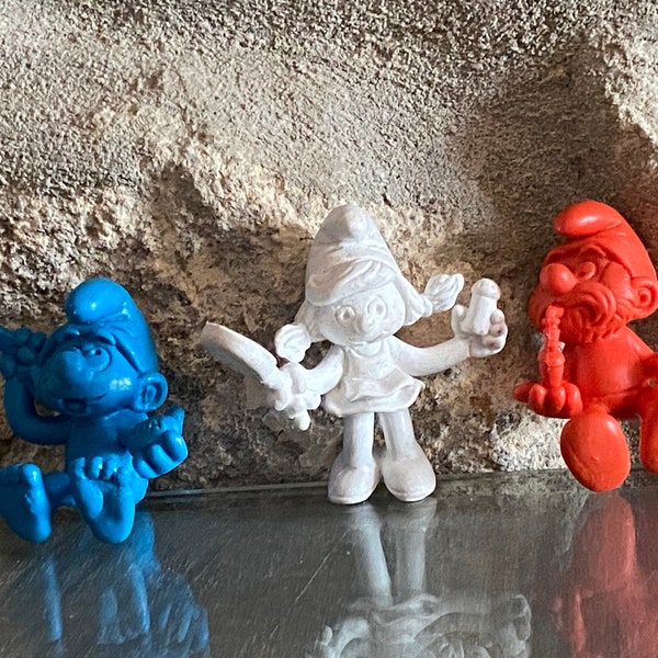 Rare Smurf Figurines - Etsy