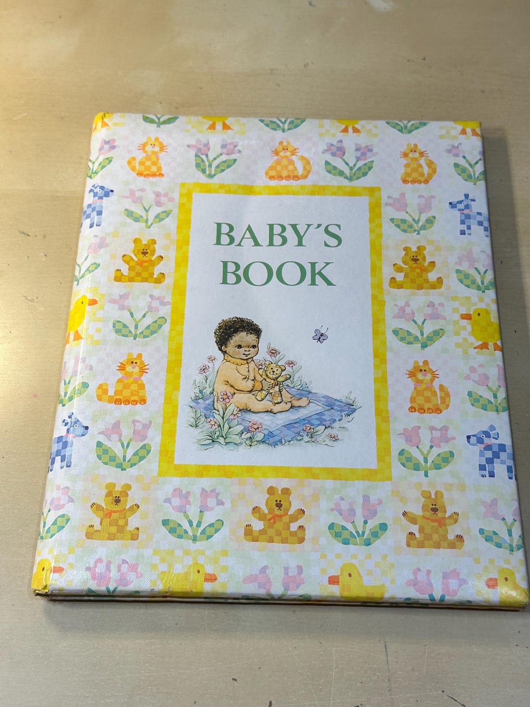 Vintage 1973 Book Our Baby’s First Seven Years PHOTO Album SCRAPBOOK ...