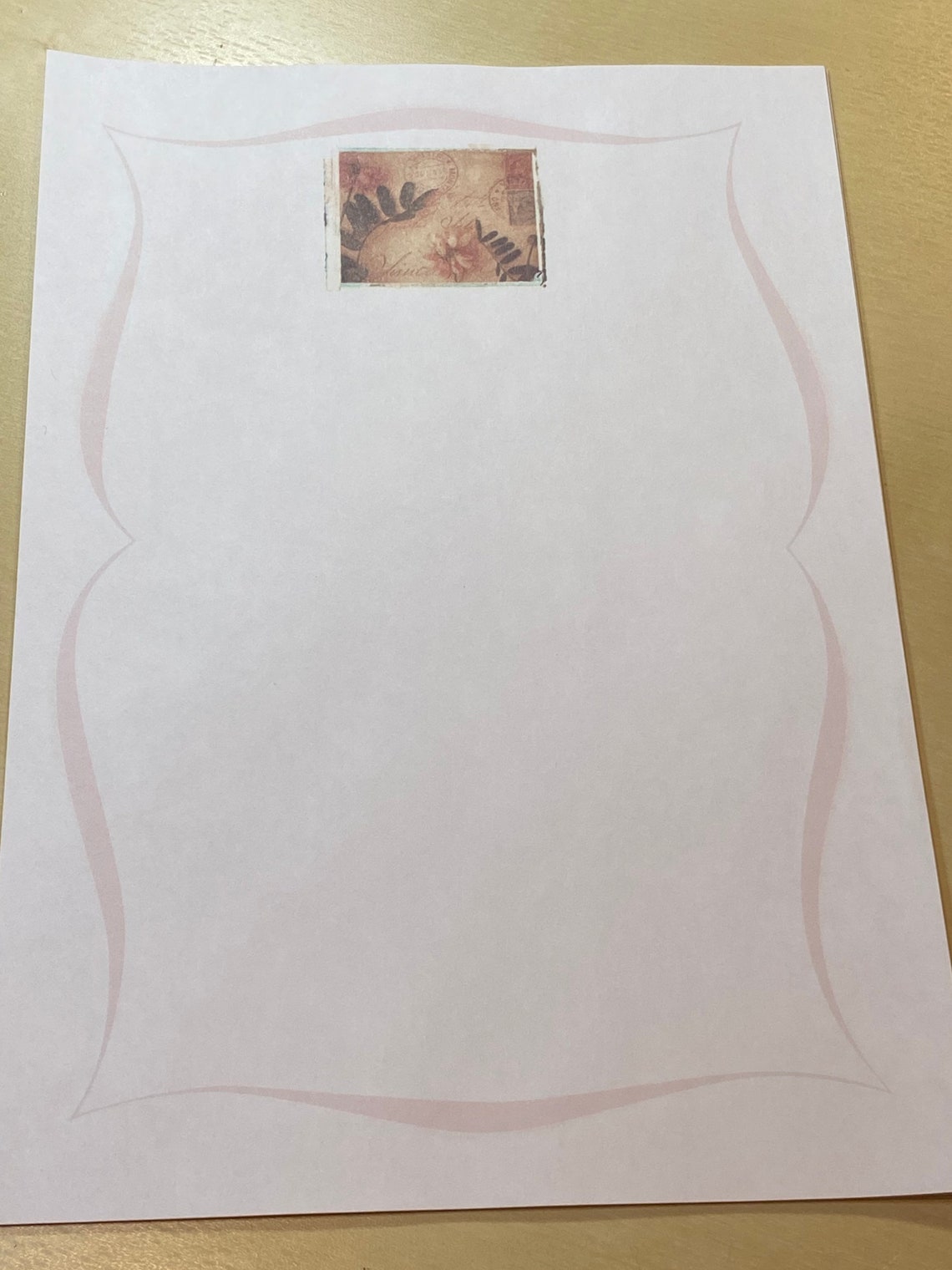 Vintage 1990 Stationery Set FLORAL Boxed Paper Envelopes 90s - Etsy