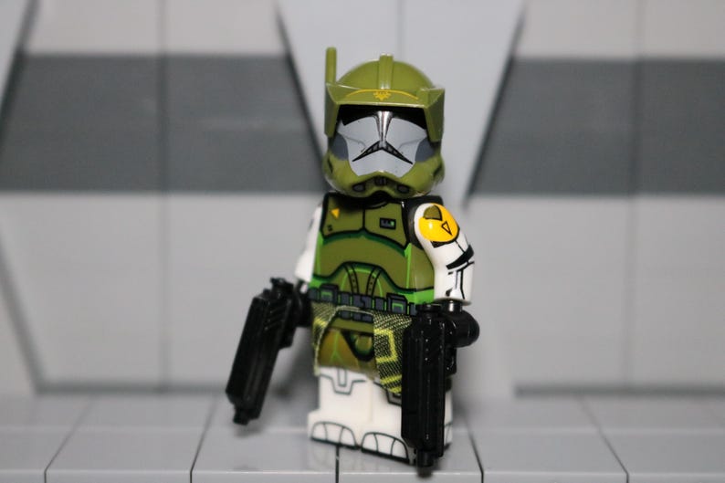 Custom Star Wars Clone Wars Phase 2 Doom Unit Clone Trooper Minifigures ...