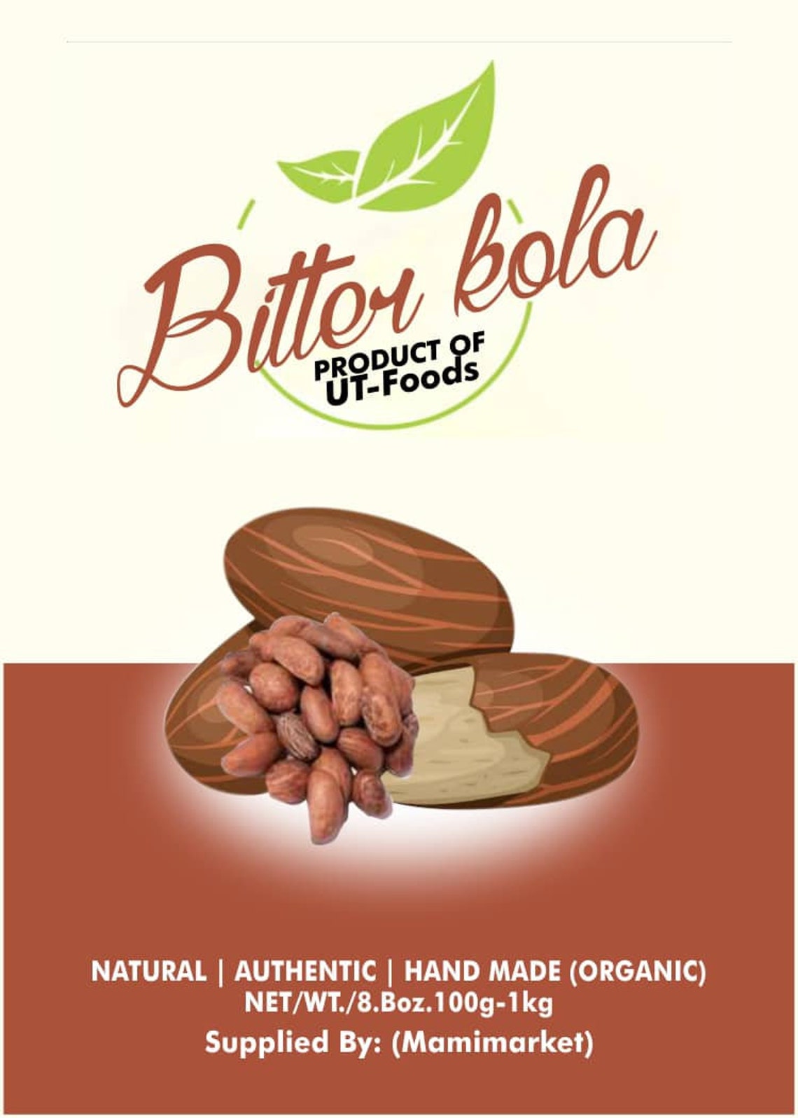 Bitter Kola Nut, Fresh Garcinia Kola - Organic African Orogbo 100g - Etsy