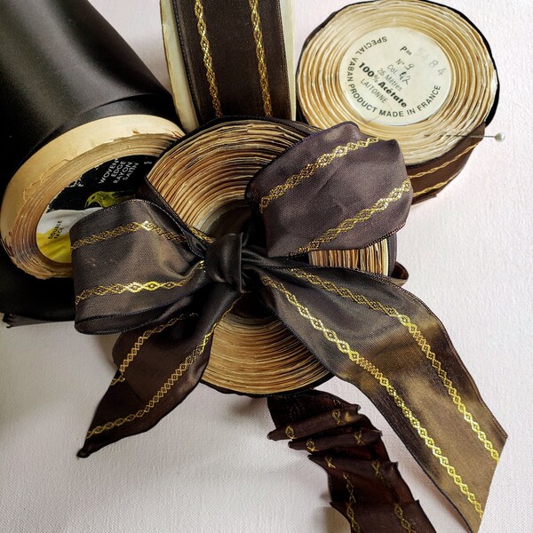 Chocolate Ribbon - Etsy