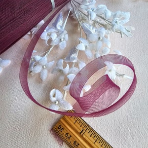 Vintage Swiss Horsehair Braid for Millinery, Headbands, Hat Making and ...