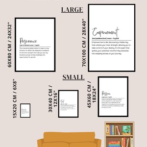 Grit Definition Wall Art, Motivational Decor, Inspiring Framed Print ...