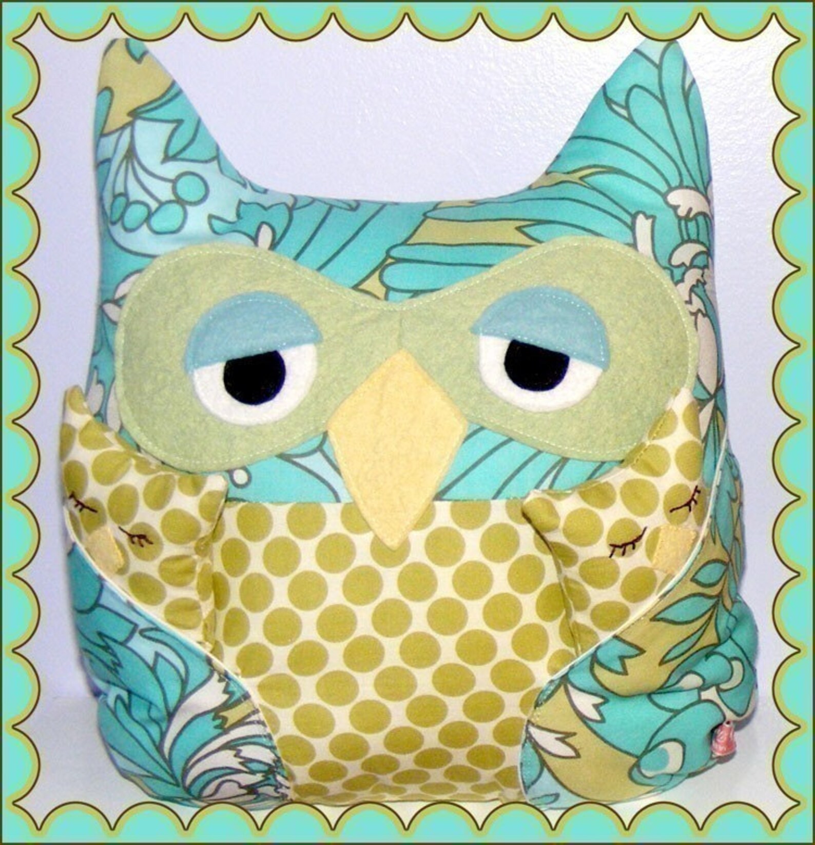 Owl Sewing Pattern Instant Download - Isabelle Owl PDF Pattern - With ...