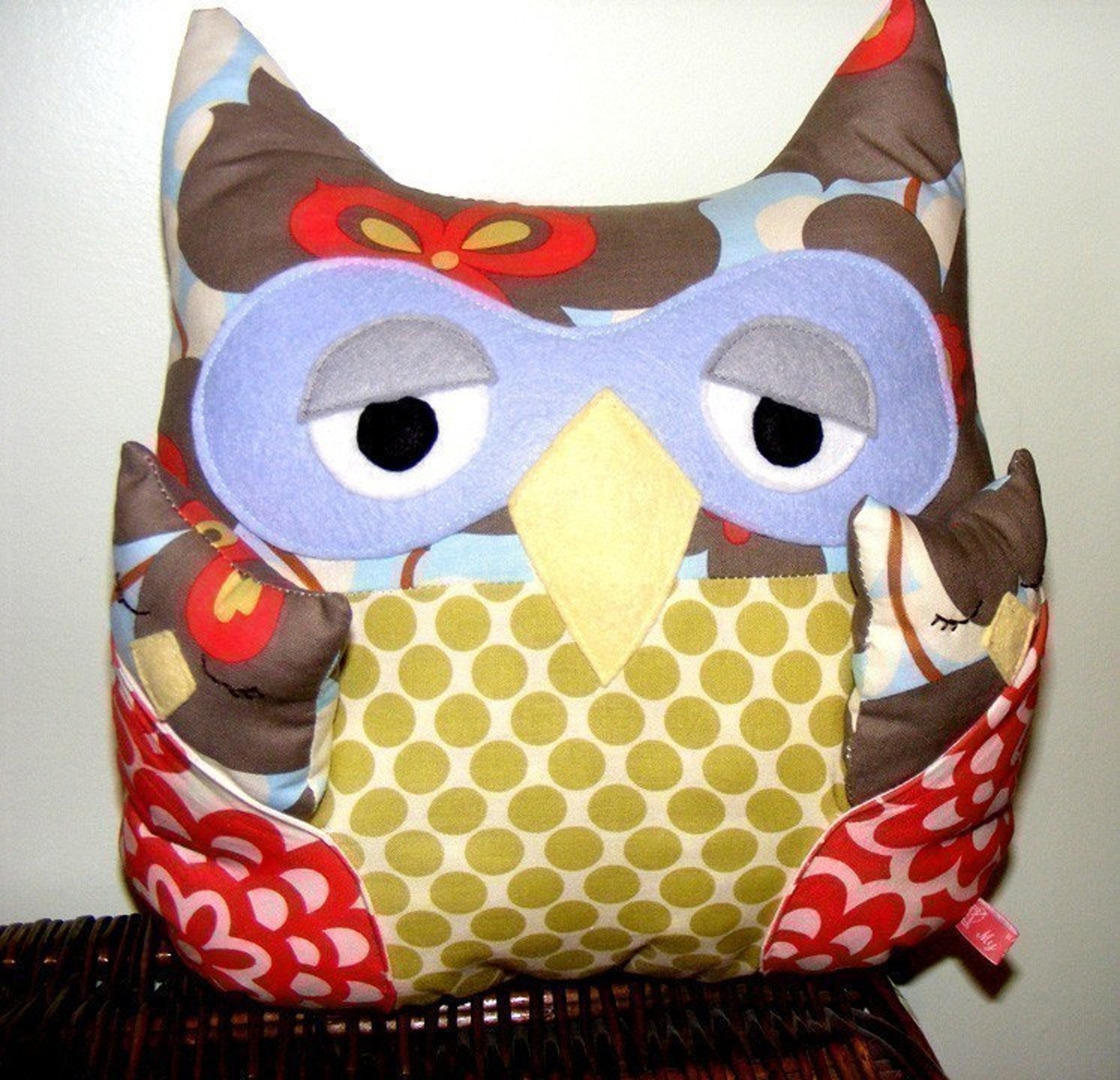 Owl Sewing Pattern Instant Download - Isabelle Owl PDF Pattern - With ...