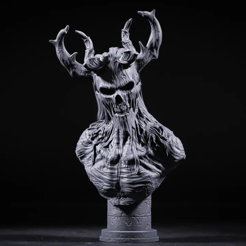 Wendigo Bust pre Supported and Unsupported, Stl File for 3D Printing ...