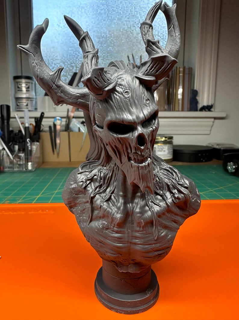 Wendigo Bust pre Supported and Unsupported, Stl File for 3D Printing ...