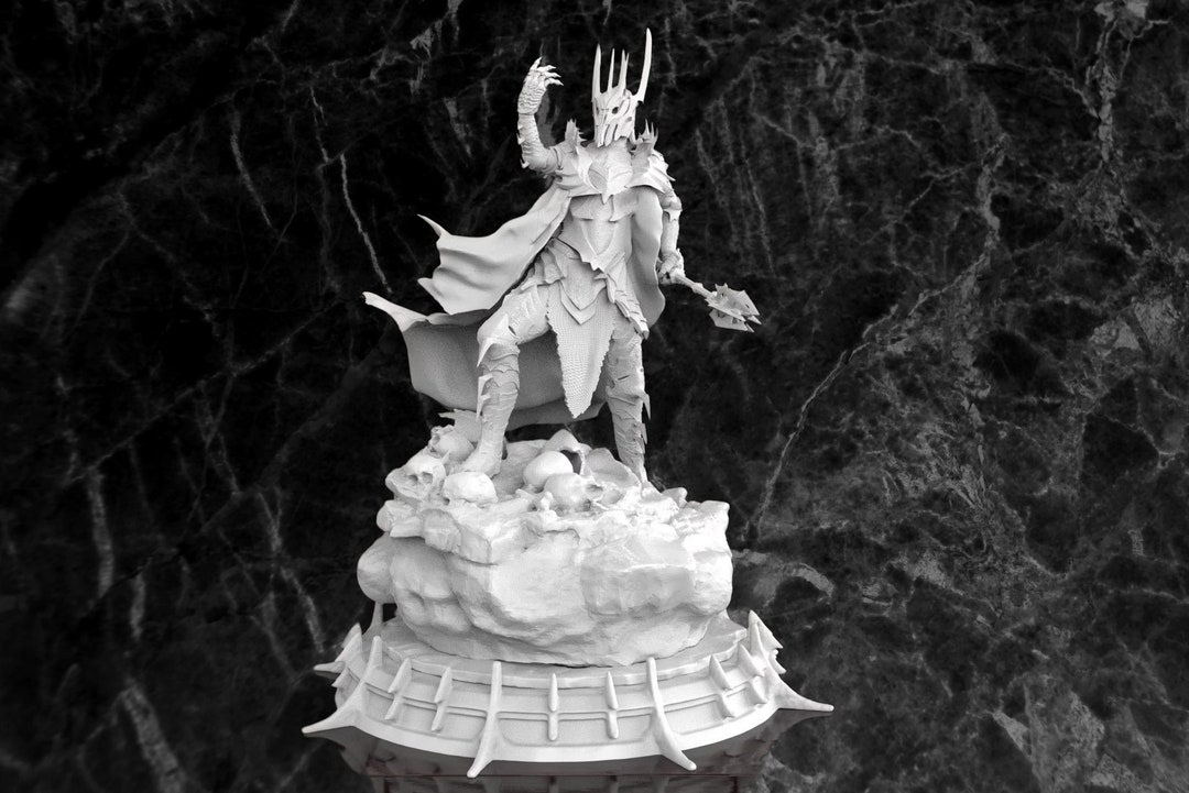 Lord of the Rings Stl, Sauron STL, Sauron 3D Model, Sauron 3D Print ...