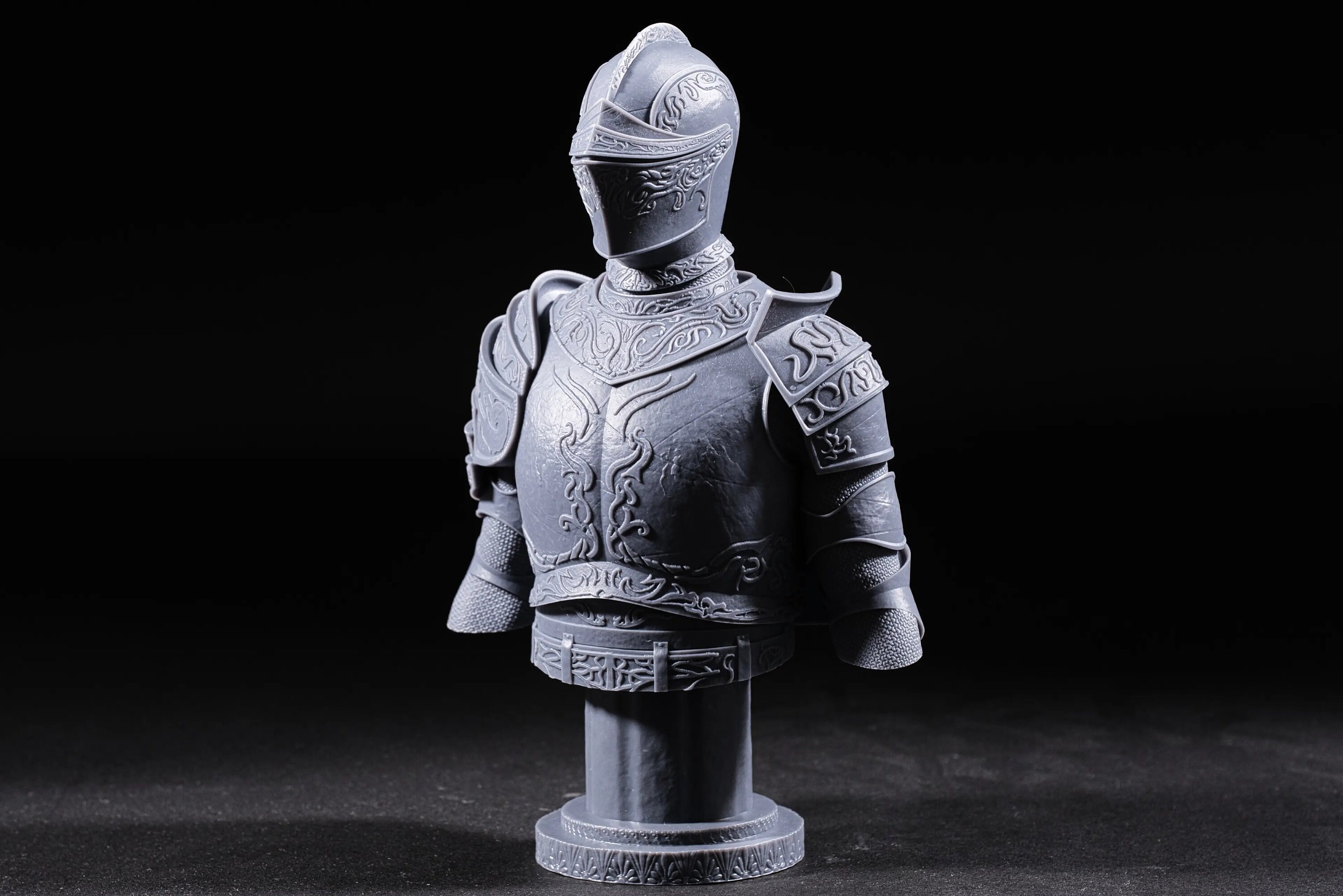 Drakeblood Knight Bust pre Supported and Unsupported, Darksouls 2 Stl ...