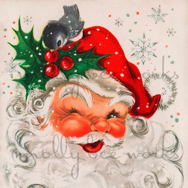 1950s Santa Claus - Etsy