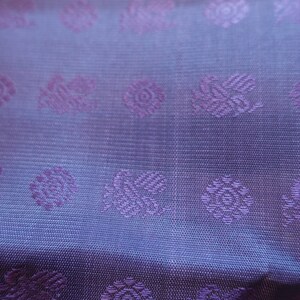 LAVENDER FIELDS | Pastel Lavender Pure Silk Kanjeevaram Saree, South ...