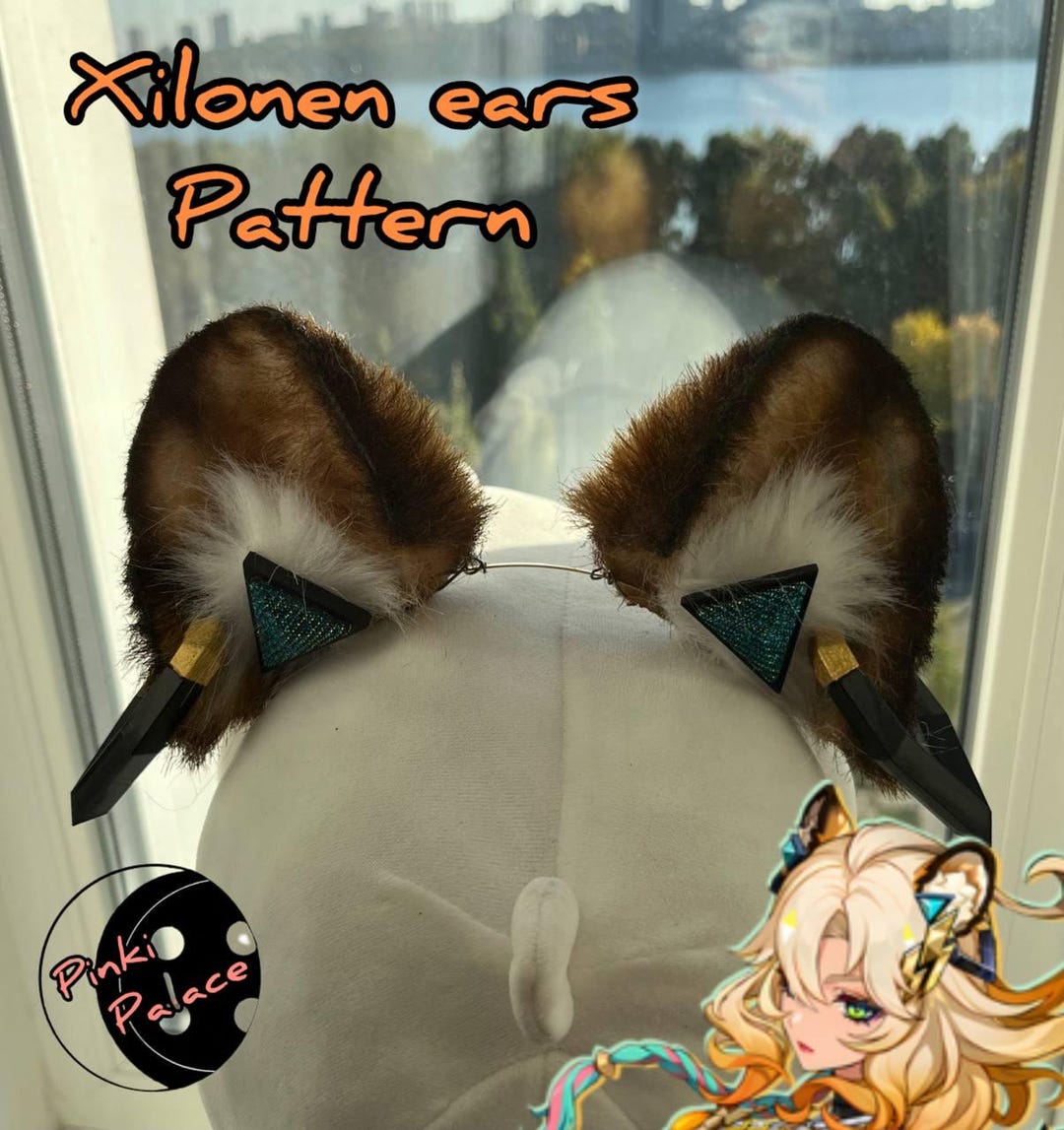 Genshin Impact Xilonen Ears Cosplay Pattern - Etsy
