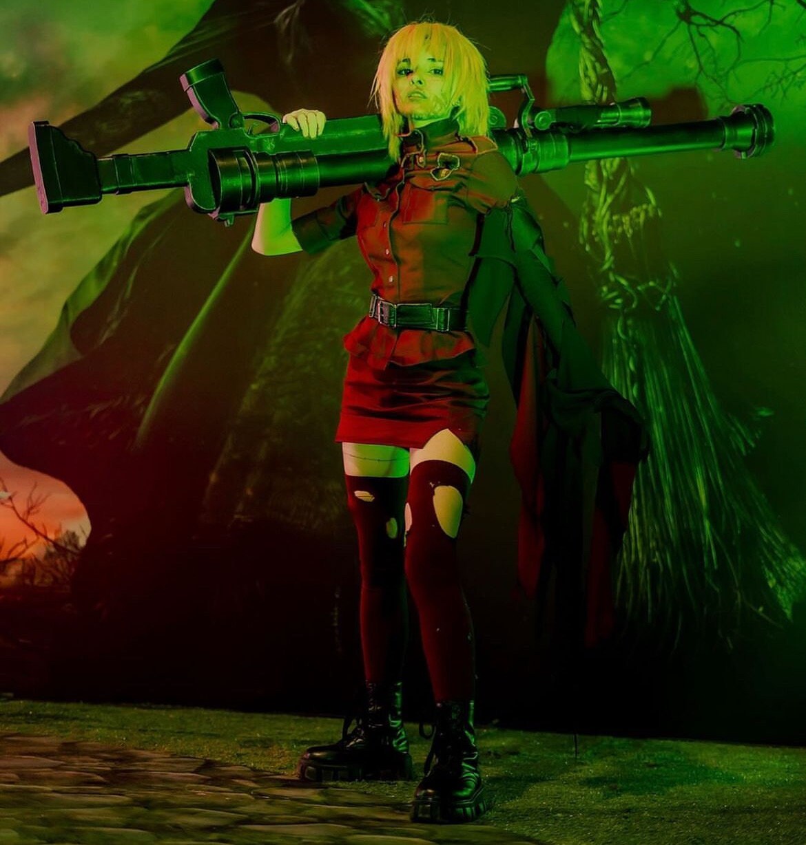 Costume Victoria Seras From Hellsing Etsy