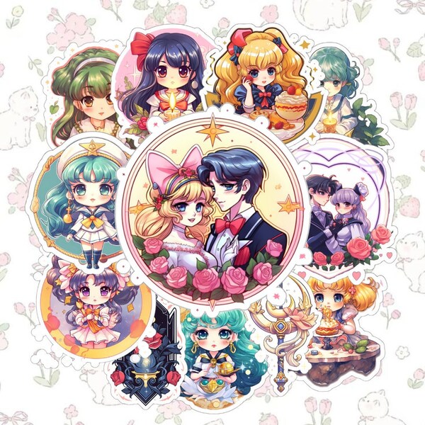 Sailor Moon Stickers - Etsy
