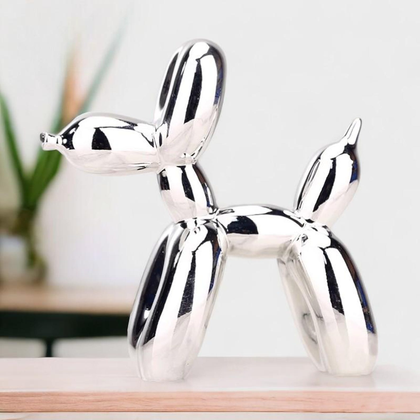 Decorative Animal Figurine Home Decor, Handmade Balloon Dog Ornament ...
