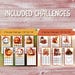 BIG Autumn Savings Challenge Bundle 60 Printable Budget Games A6 Cash ...