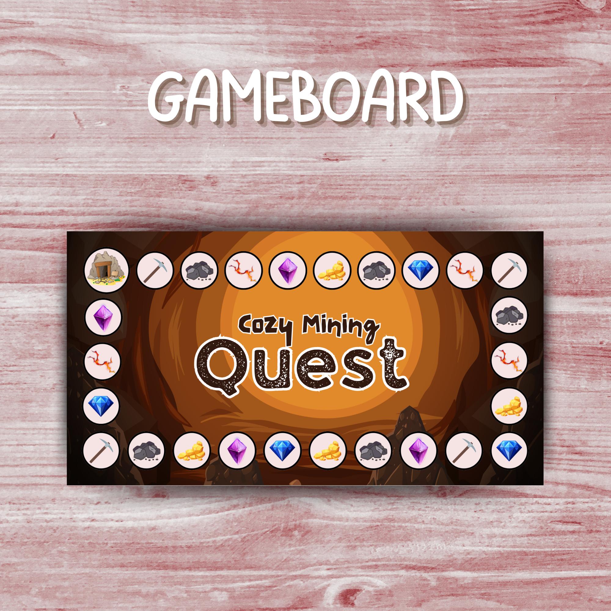 Mining Savings Challenge Printable Customizable Budget Game Cozy Money ...