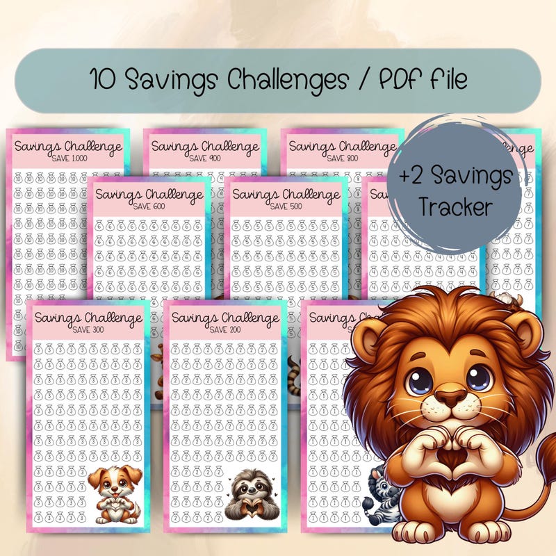 Saving Templates Euro - Etsy