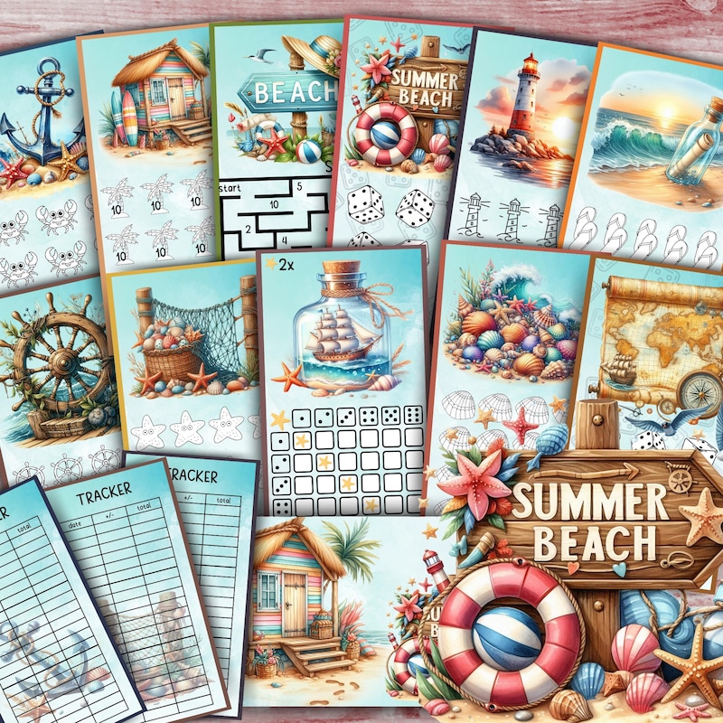 Summer Holiday Challenges - Etsy