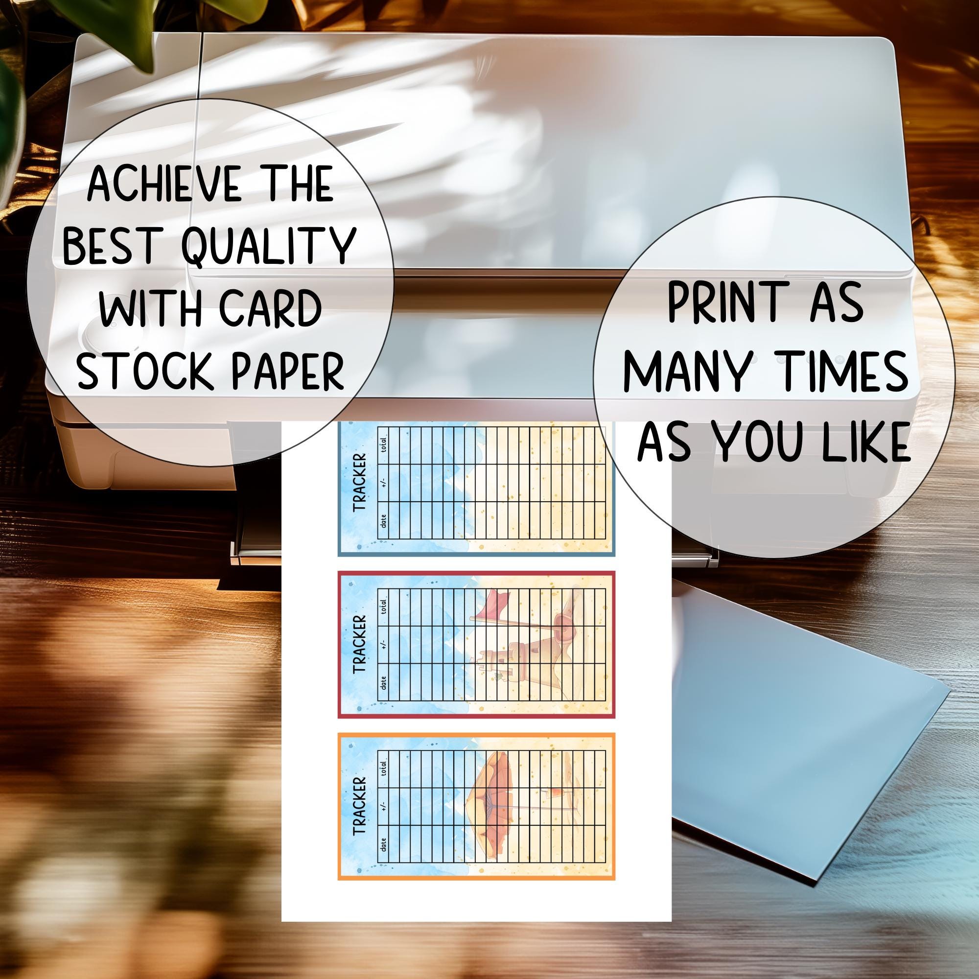 Beach Vacation Savings Challenge A6 Printable Budget Game Cash Envelope ...