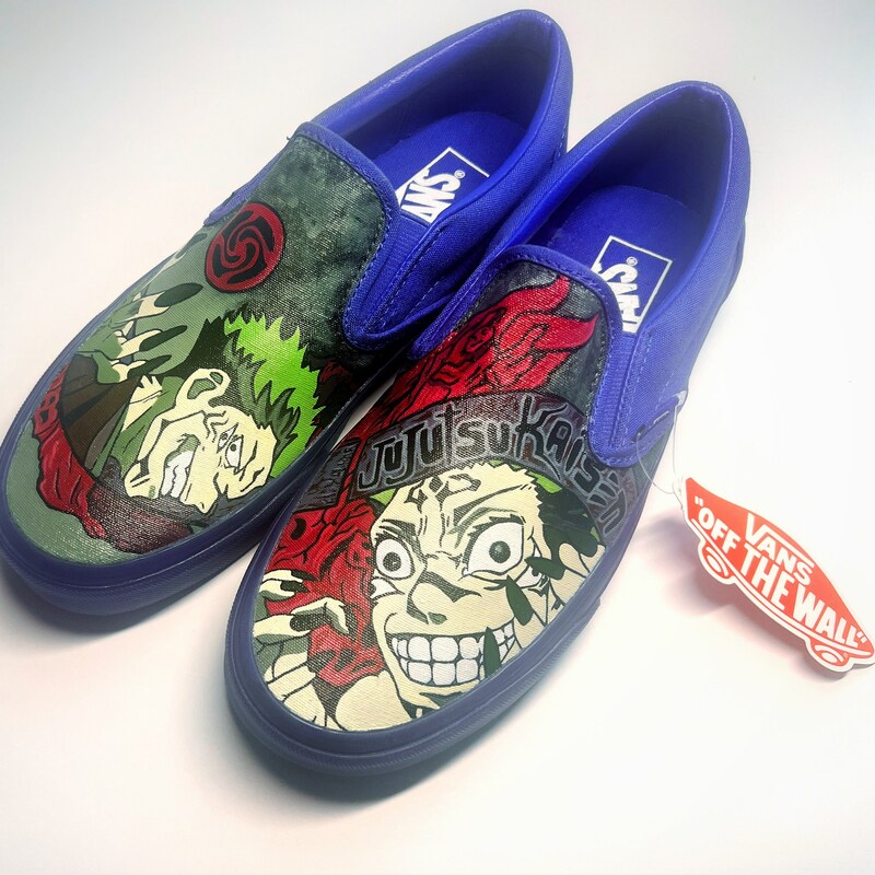 Naruto Vans Shoes - Etsy