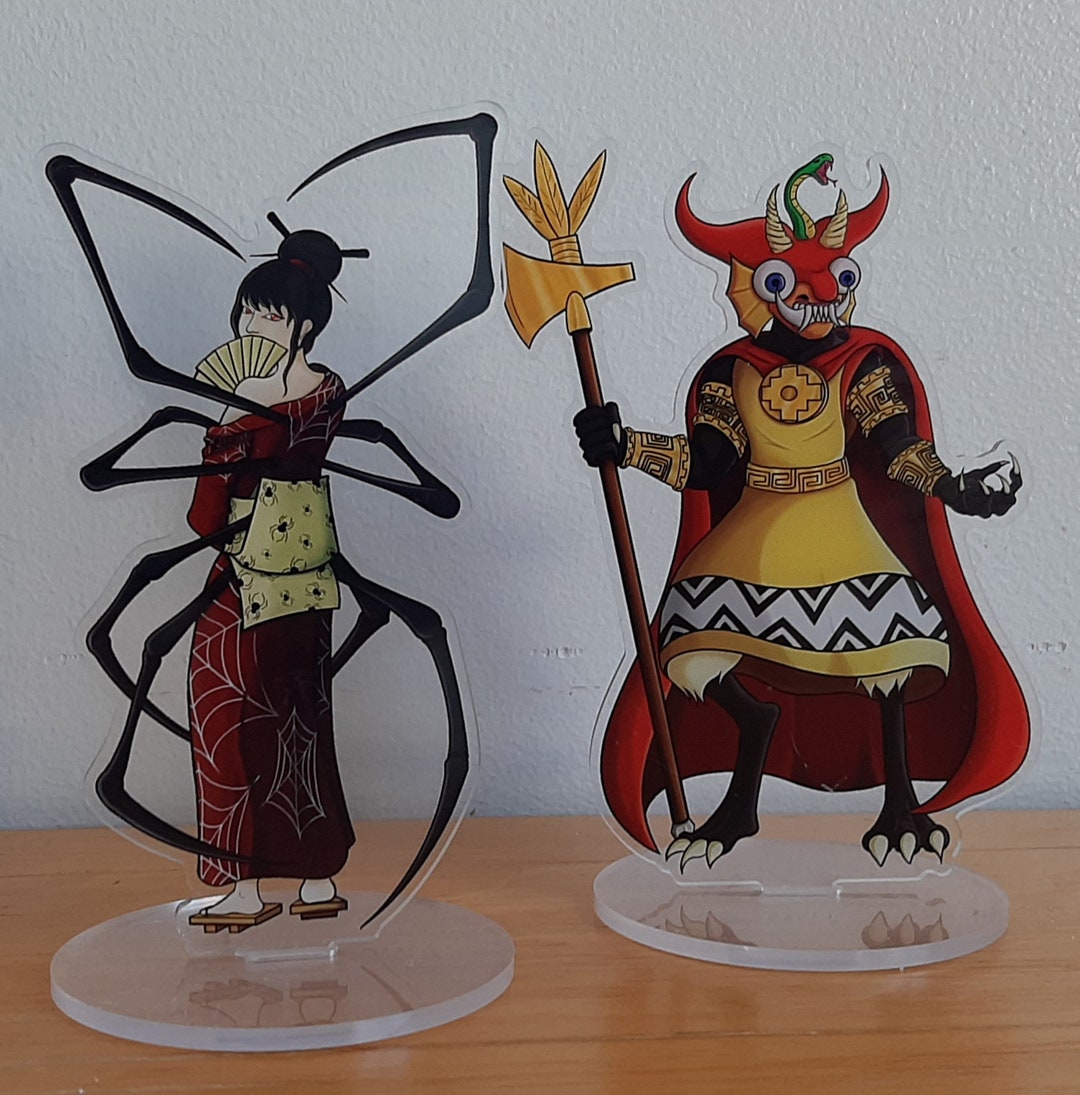Folk(lore)s - World Mythology Inspired Acrylic Standees| Desk ...