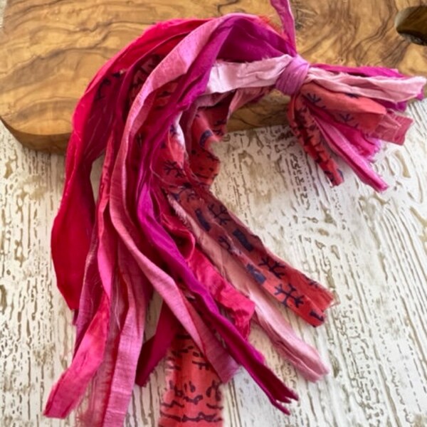 Dark Pink Ribbon - Etsy