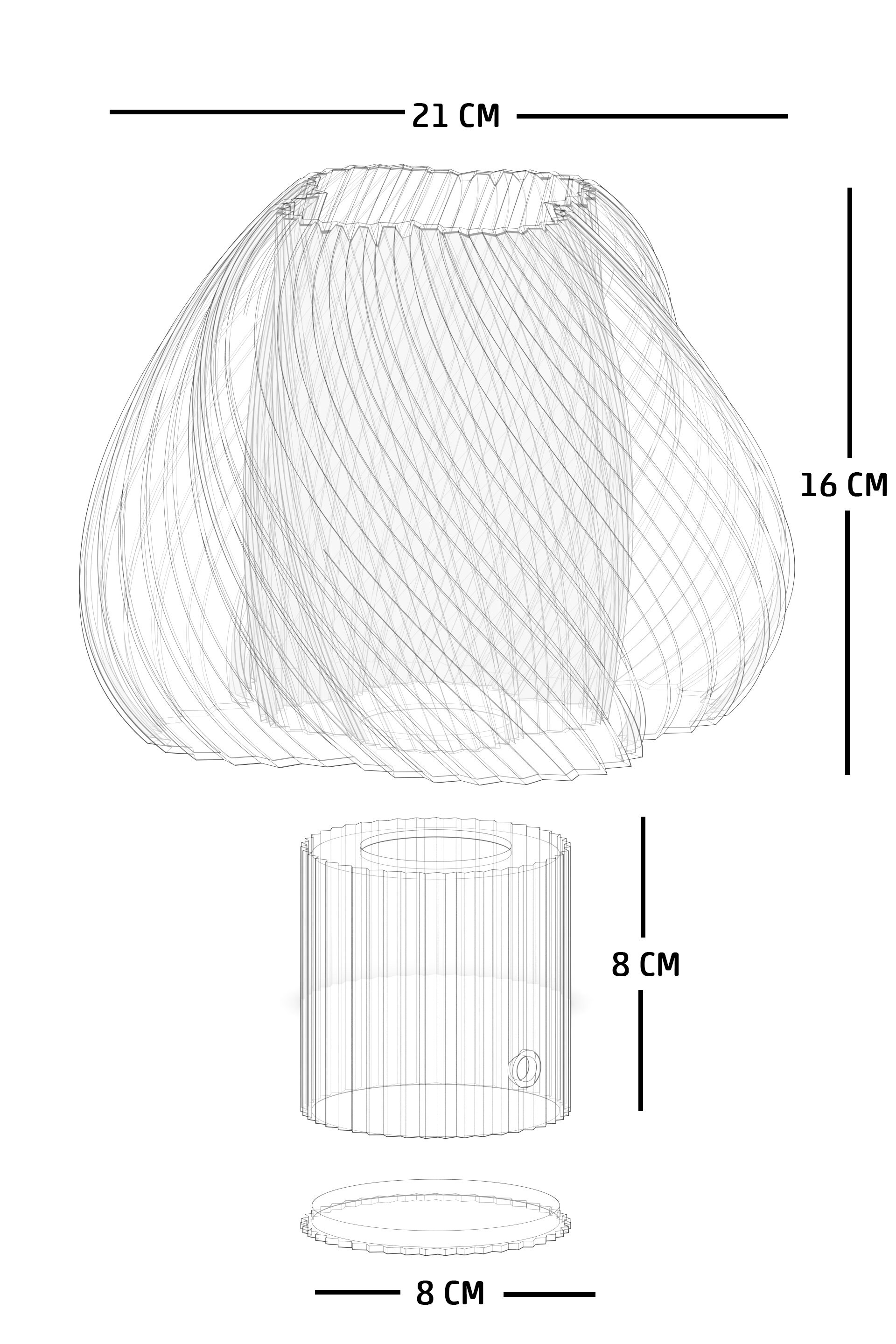 Paris Clarté French Model Modern Decorative 3D Lampshade - Etsy UK