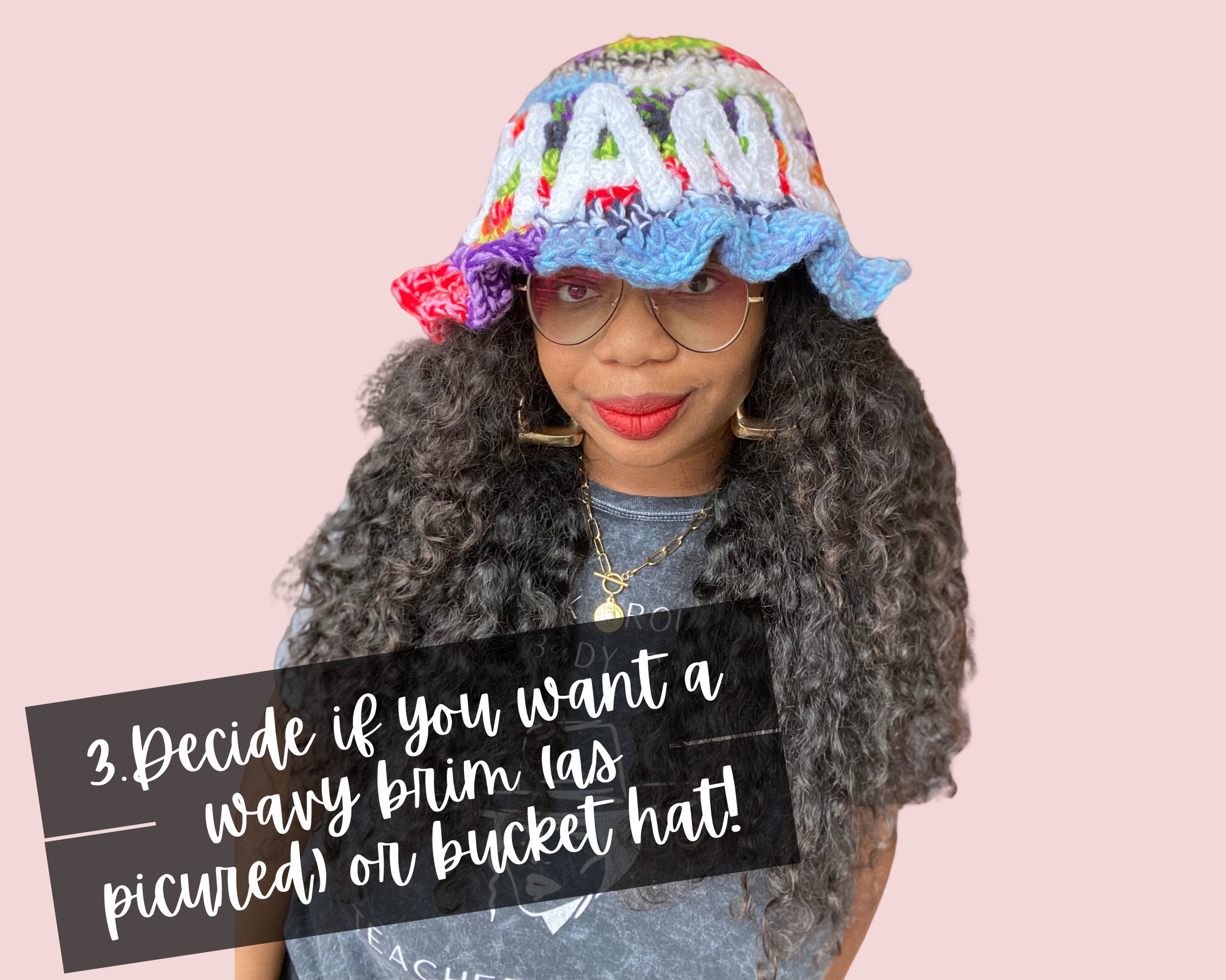 Patchwork City Slang Hat, 901, Memphis, Crochet Hat, Handmade Hat ...