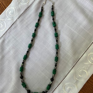 Semiprecious and Shell Beaded Necklace - Etsy